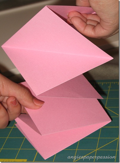 Angie's Paper Passion: Origami Folded Mini Album
